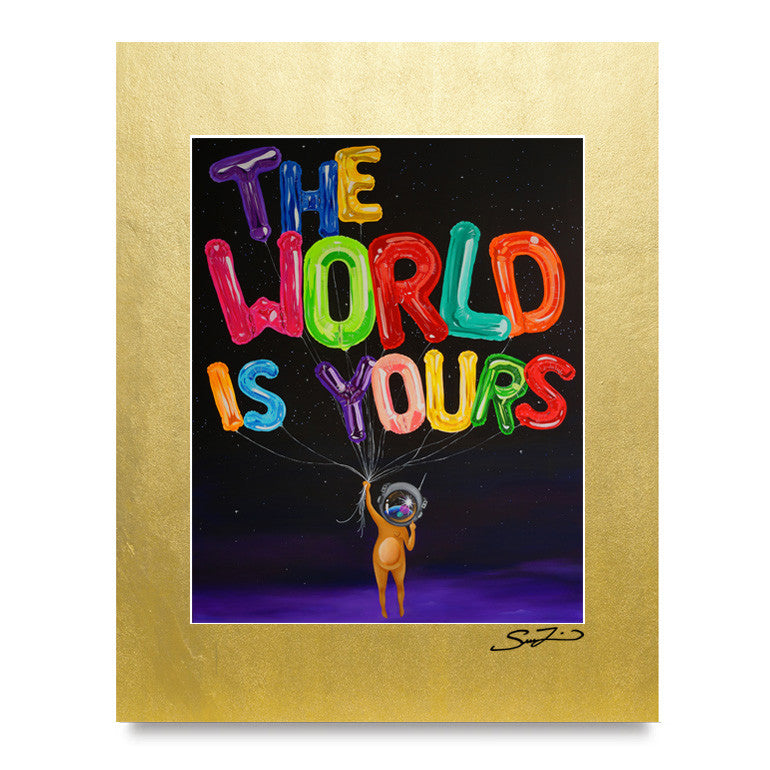 The World is Yours - Mini Print – SUE TSAI STUDIOS